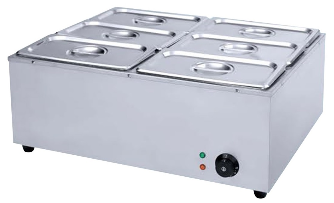 FRESH Countertop Electric Bain Marie / Mesin Pemanas Makanan BS-6V ...