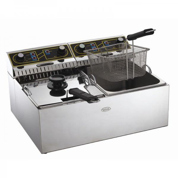 MSM Double Tank Countertop Electric Deep Fryer / Mesin Penggorengan (2 ...